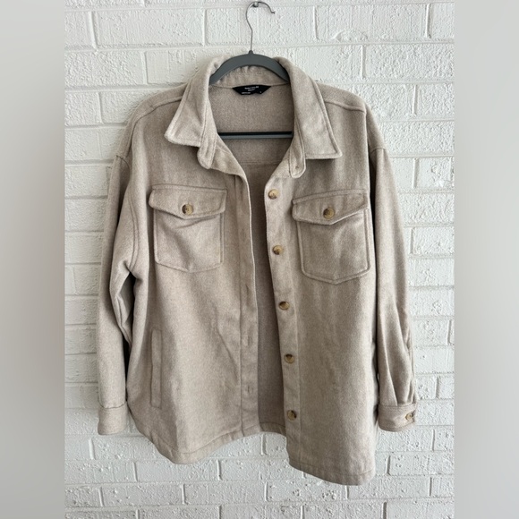 Member's Mark | Jackets & Coats | Members Mark Light Tan Shacket | Poshmark
